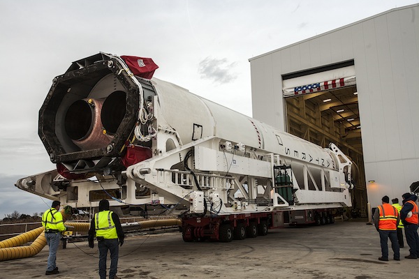 Spaceflight Now | Antares Launch Report | PHOTOS: Antares rocket ...