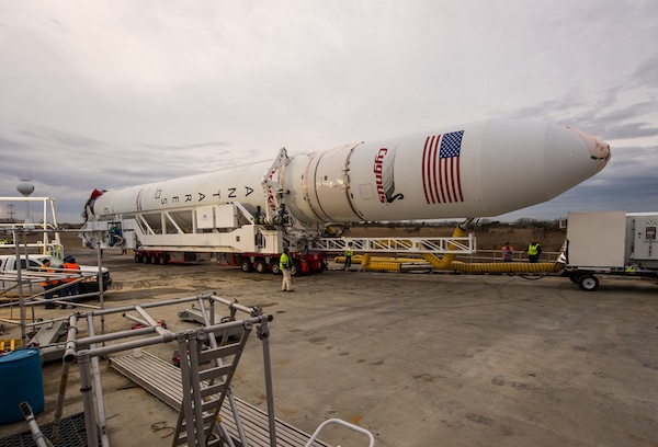 Spaceflight Now | Antares Launch Report | PHOTOS: Antares rocket ...