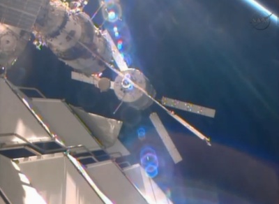 Spaceflight Now | ATV 4 Mission Report | ATV arrives at space station ...