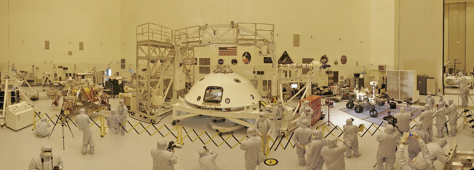 Imagens Mostram os Componentes da Mars Science Laboratory a Próxima ...