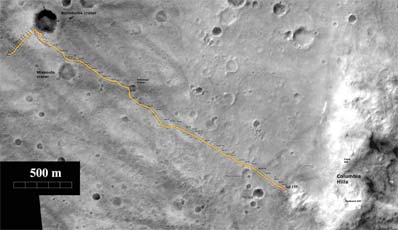 Spaceflight Now | Destination Mars | Spirit, showing signs of old age ...