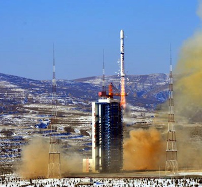 Spaceflight Now | Breaking News | Land surveying satellite orbited by ...