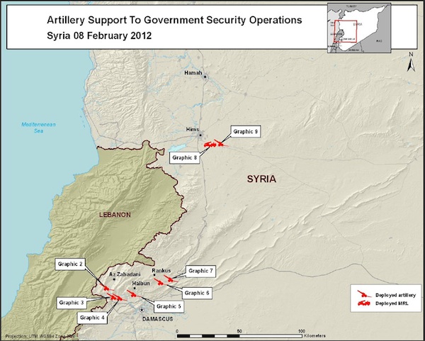 Spaceflight Now | Breaking News | Satellites spot Syrian violence from ...
