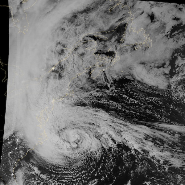 Spaceflight Now | Breaking News | PHOTOS: Satellites see Sandy from space