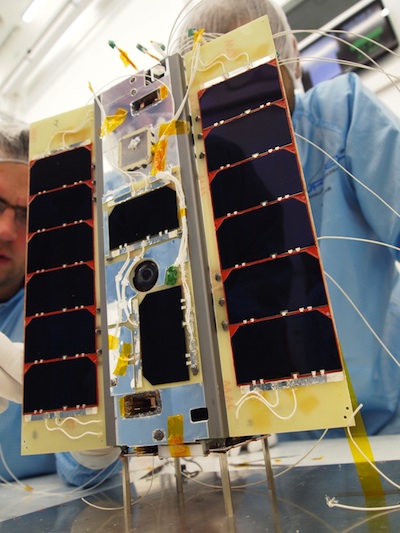 Spaceflight Now | Breaking News | Smartphone satellite calls home from ...