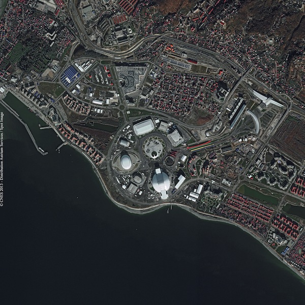 Spaceflight Now | Breaking News | Views of Sochi from orbit
